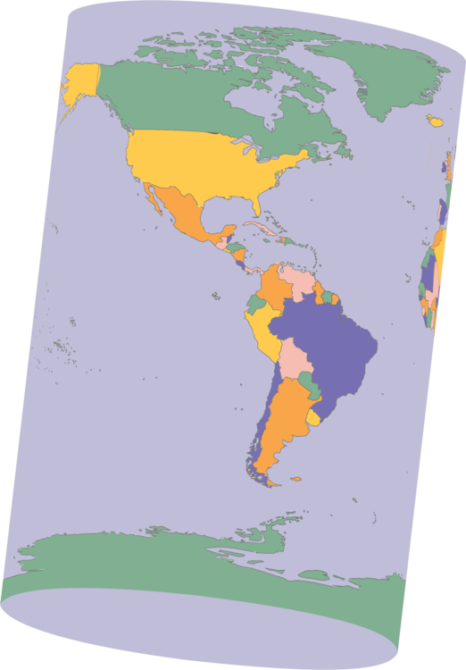 Earth Globe World Map Cylinder - Cylinder Earth Clipart - Large Size ...