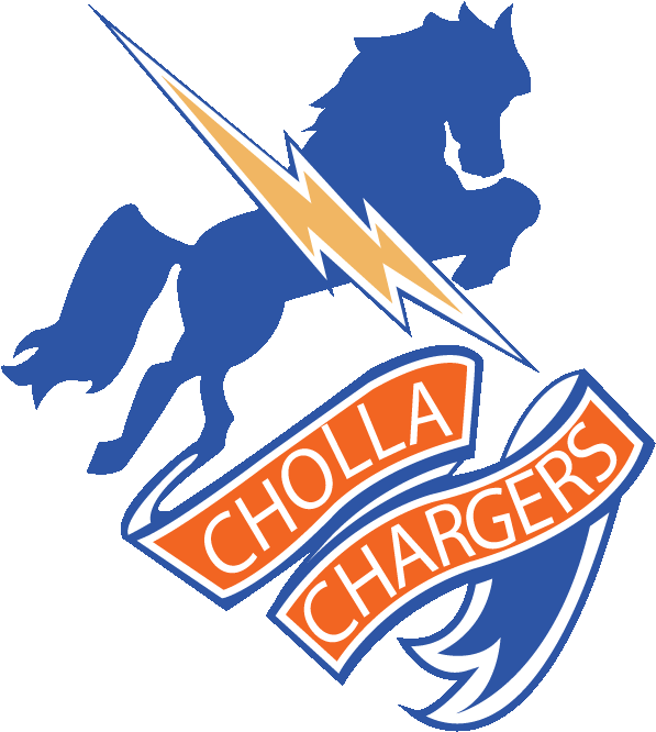 Cholla Charger - Cholla High School Tucson Logo Clipart - Large Size ...