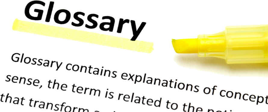 Glossary Of Terms Clipart - Large Size Png Image - PikPng