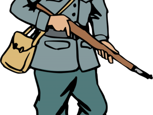 Soldier Clipart Us Soldier - World War 2 Soldiers Cartoon - Png ...