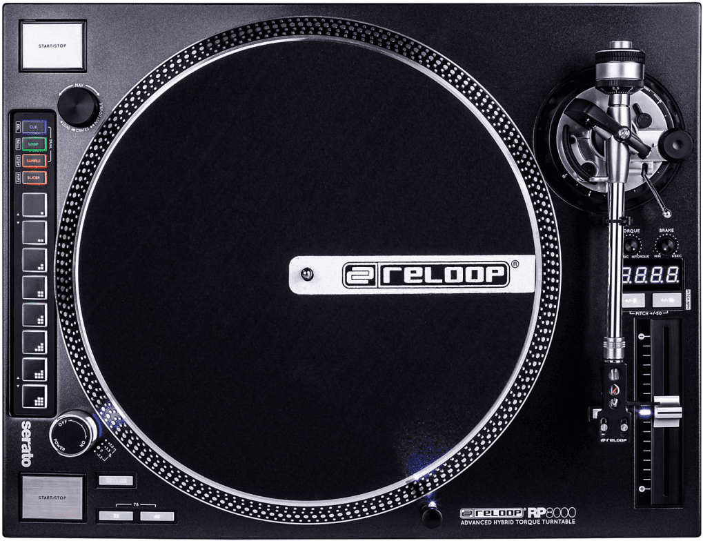 Reloop Rp 8000 Straight Clipart - Large Size Png Image - PikPng
