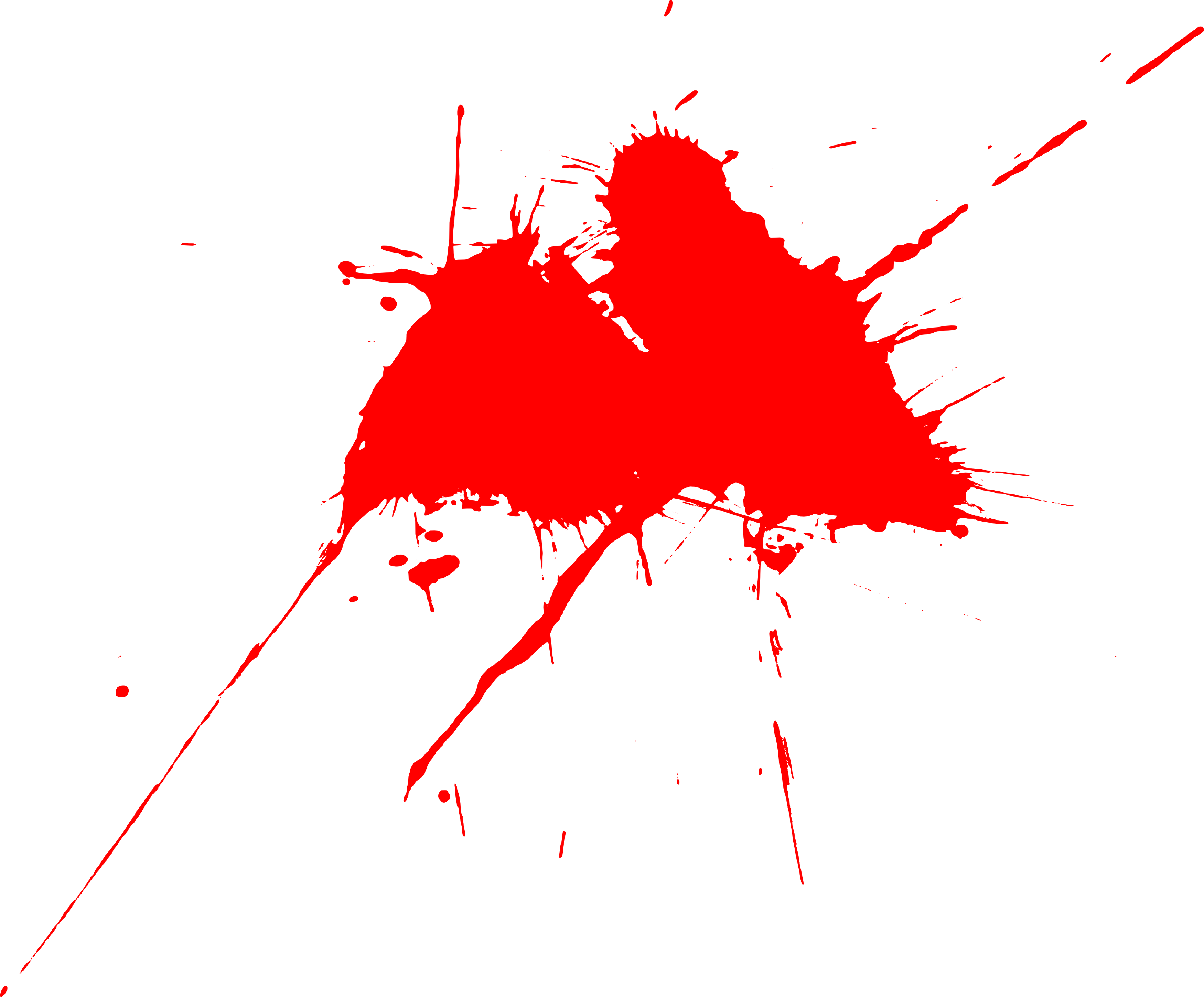 Red Splatter Png - Illustration Clipart - Large Size Png Image - PikPng