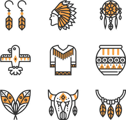 Native American Clipart - Large Size Png Image - PikPng