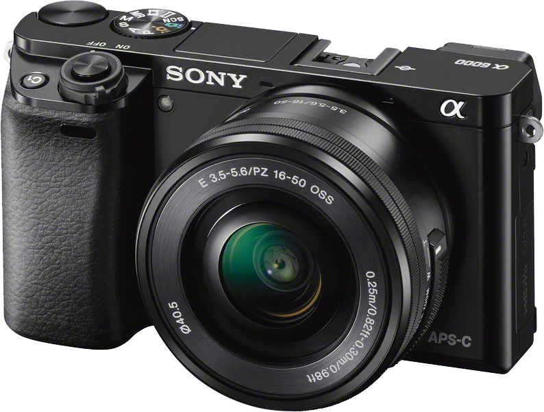 Sony Alpha Mirrorless Camera Clipart - Large Size Png Image - PikPng