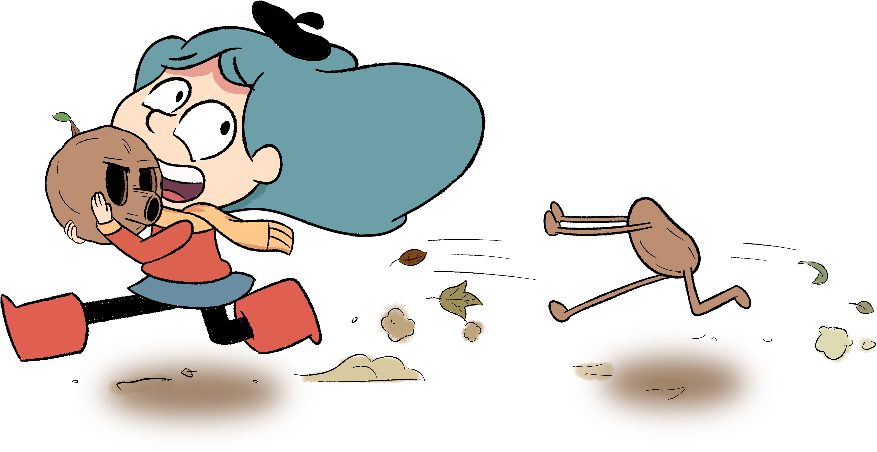 Brainstorm Funny Moment Of Hilda - Hilda Netflix Original Fan Art ...