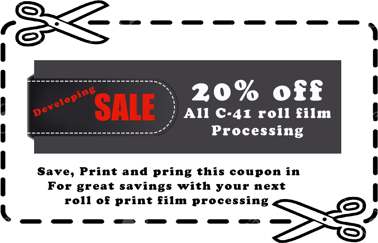 Film Processing - Coupon Border With Scissors Clipart - Large Size Png ...