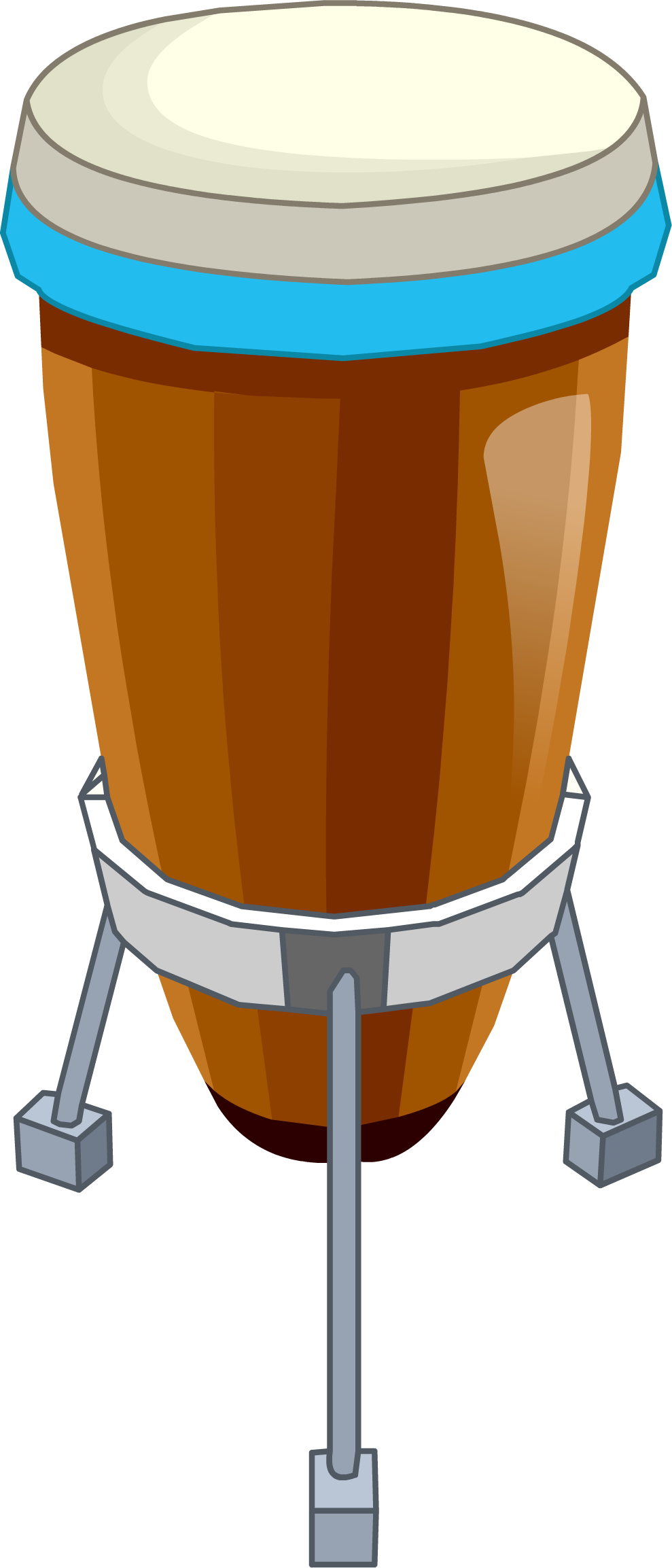 Drum Clipart Conga Drum - Conga Drums Cartoon - Png Download - Large ...
