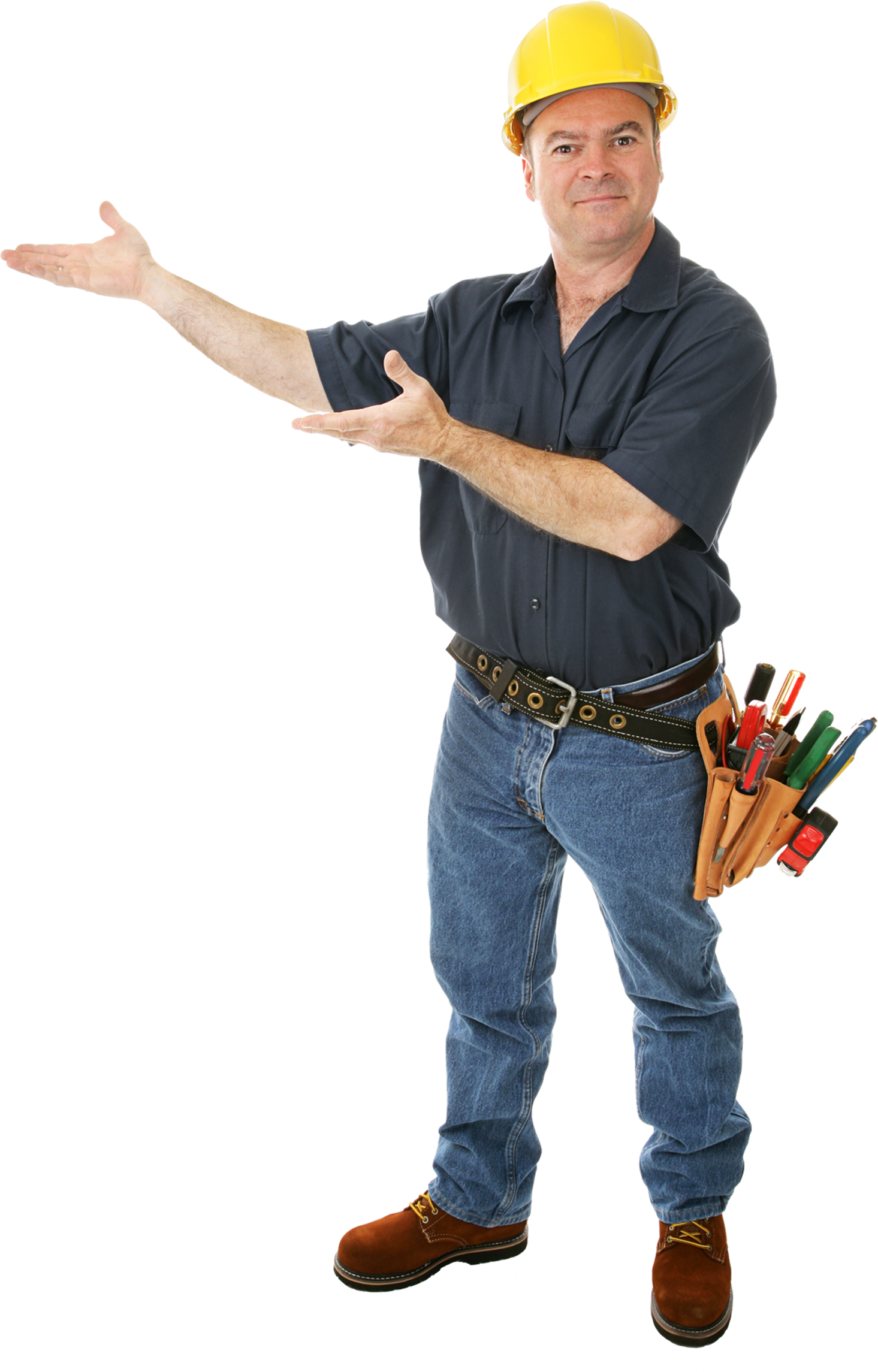 Man - Construction Worker Transparent Clipart - Large Size Png Image ...