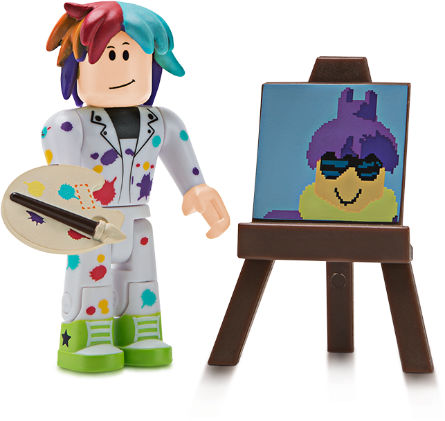 Pixel Artist Roblox Toy Clipart - Large Size Png Image - PikPng