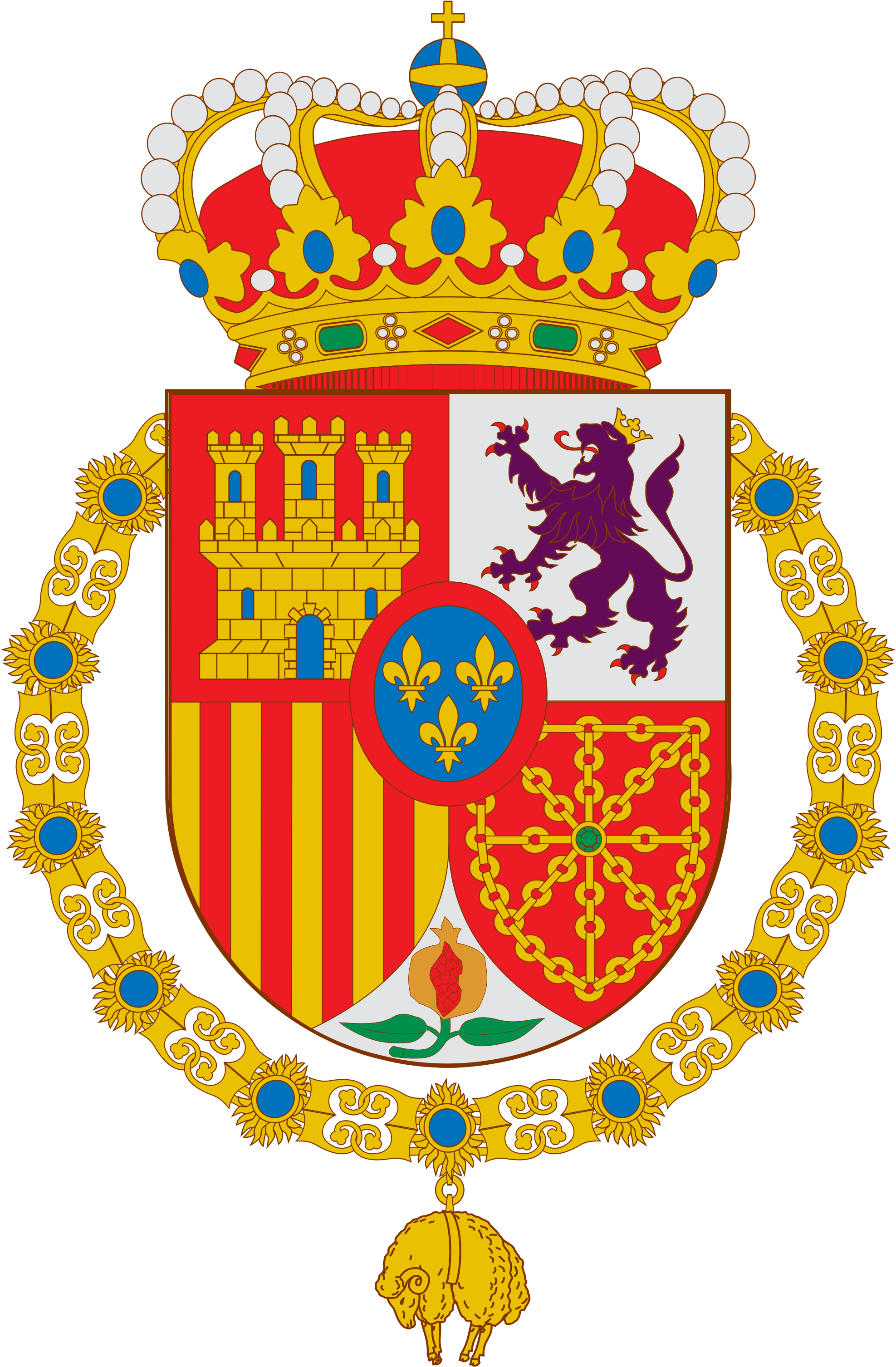 Download Escudo Felipe Vi De Espana Grande-svg Clipart Png Download ...