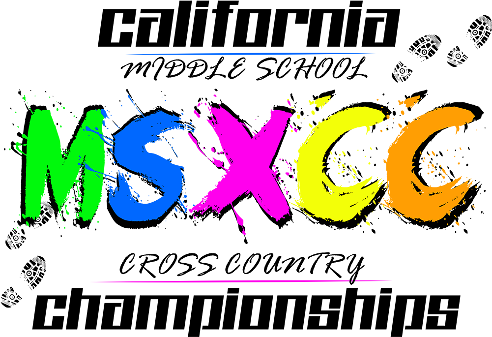 Ca Middle School Xc Championships - Graphic Design Clipart - Large Size ...