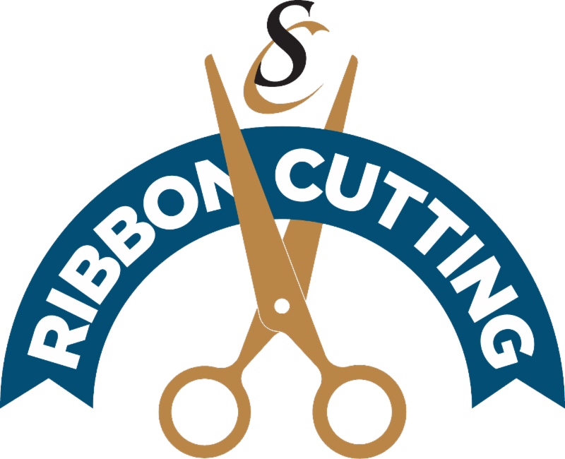 Ribbon Cutting - Blue Ribbon Cutting Clipart - Png Download - Large ...