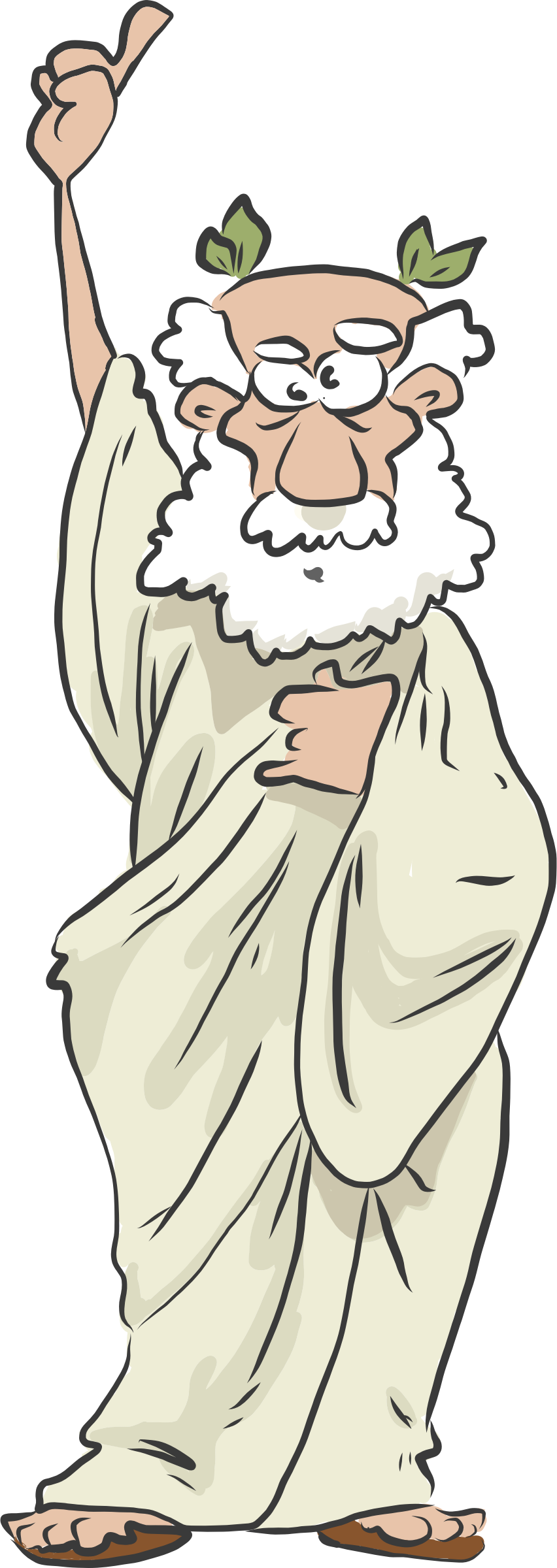 Big Image - Greek Philosopher Clipart - Png Download - Large Size Png ...