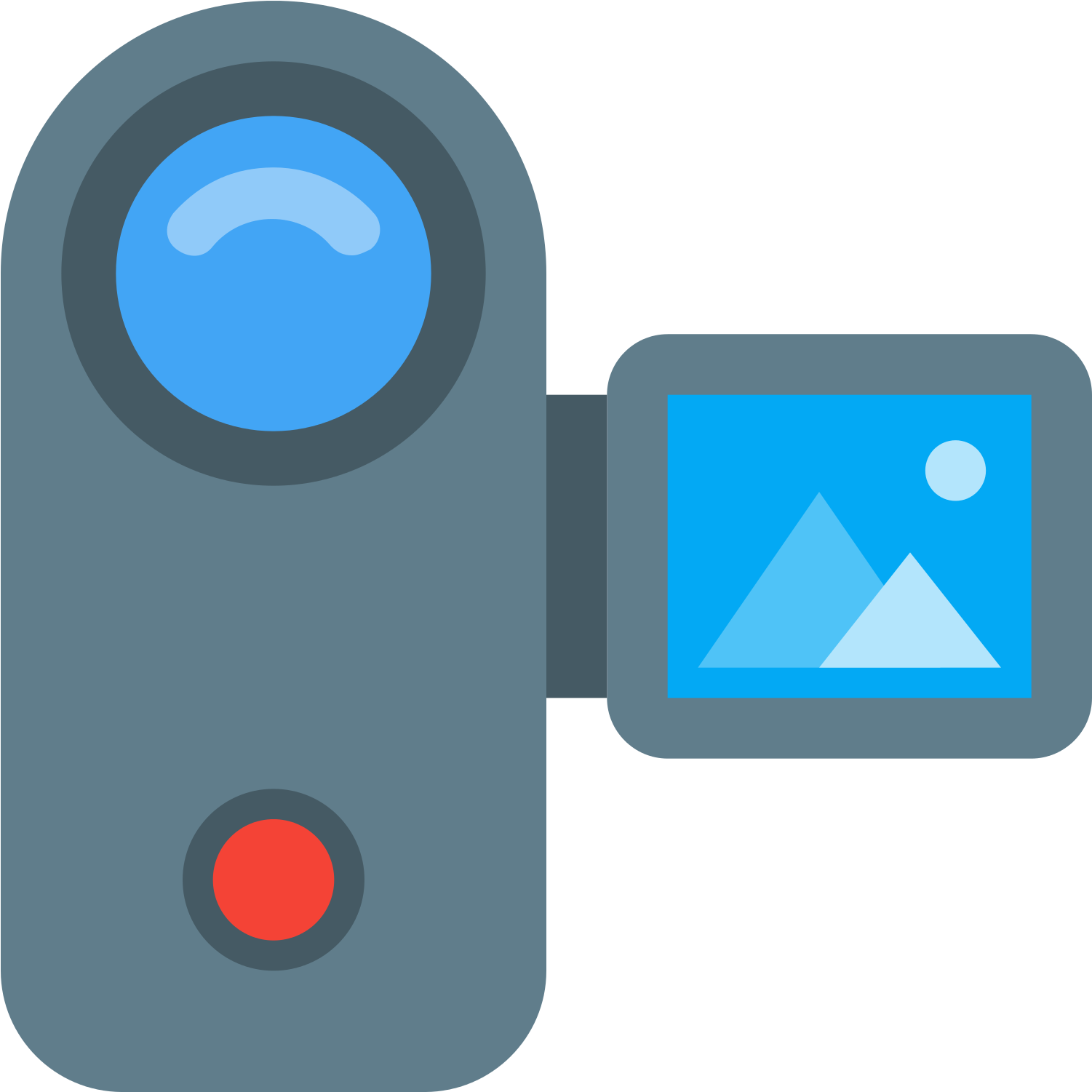 Open - Camcorder Icon Clipart - Large Size Png Image - PikPng