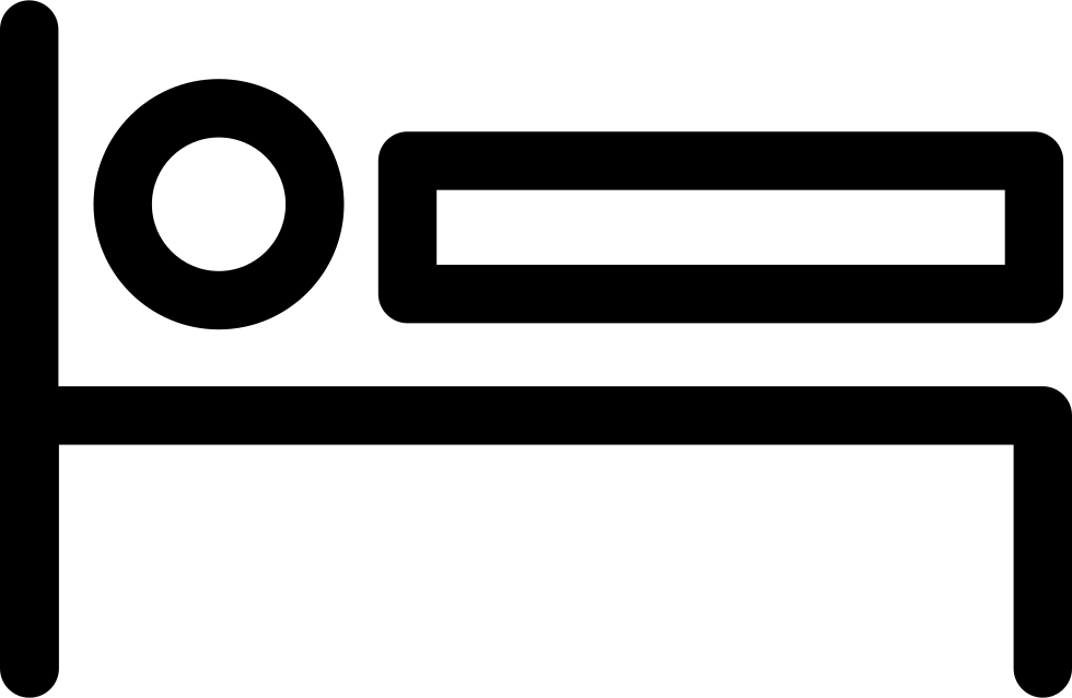 Png File Svg - Bed Symbol Transparent Clipart - Large Size Png Image ...