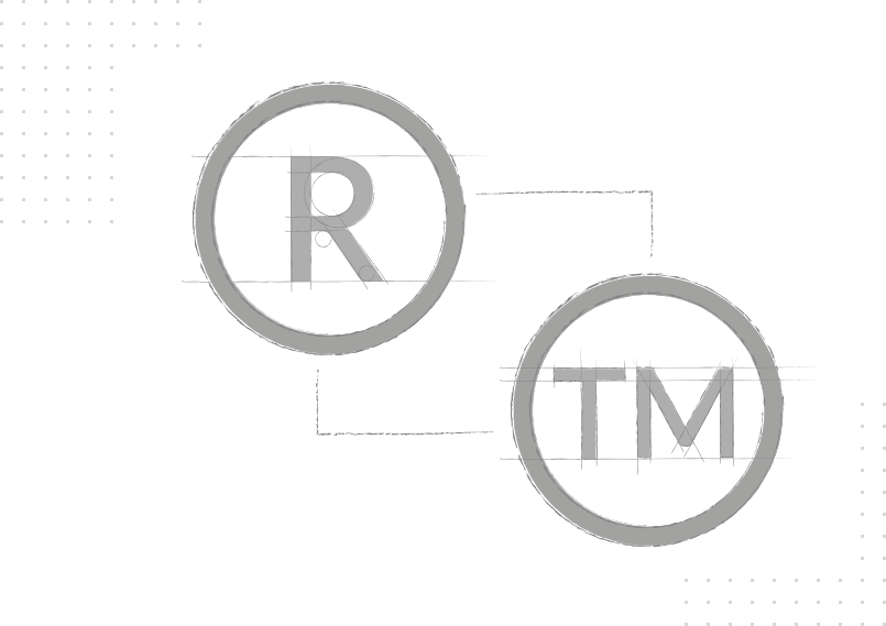 Image Of Registered And Trademark Logos - Circle Clipart - Large Size ...