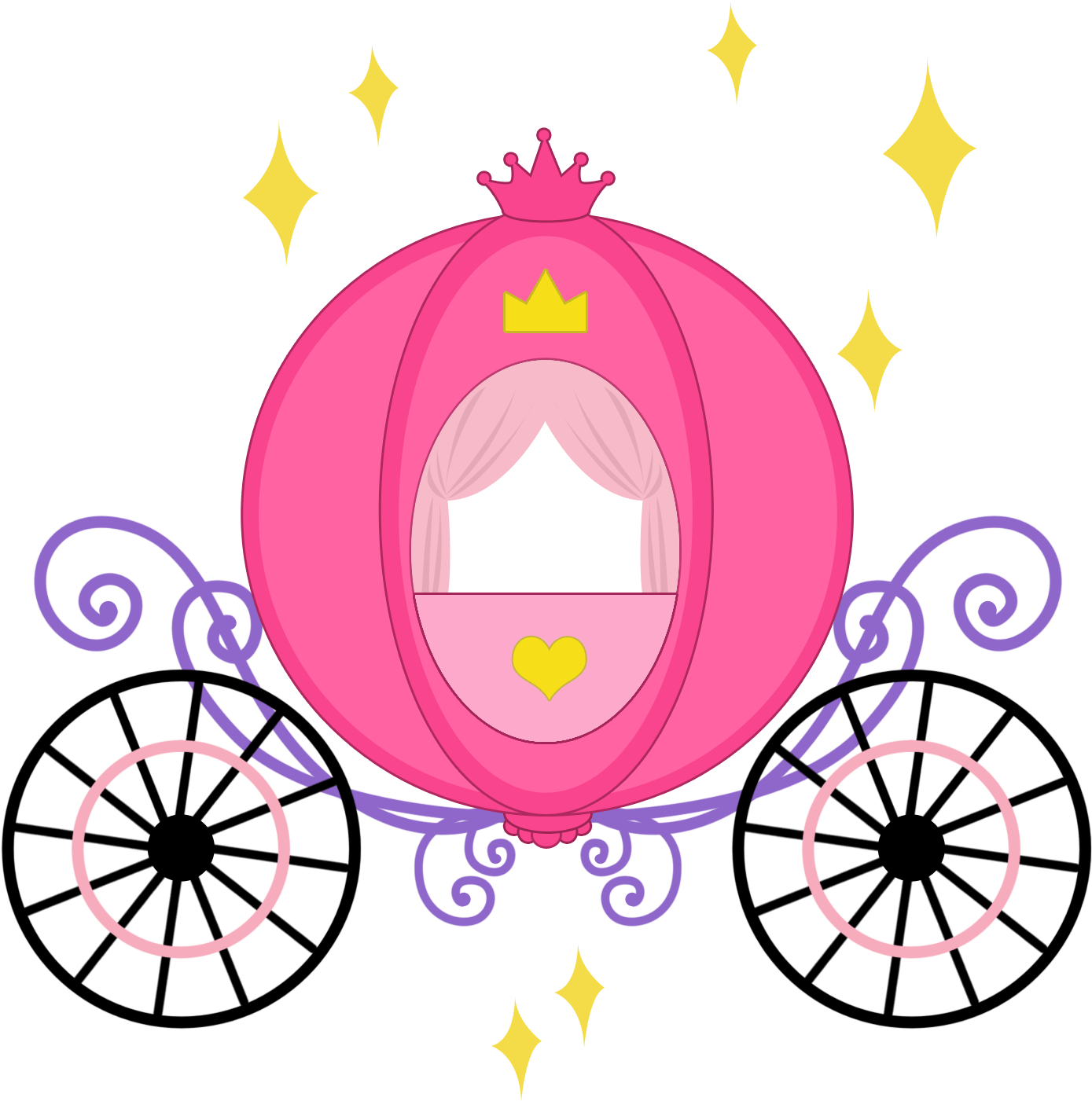 Princess Carriage Clipart