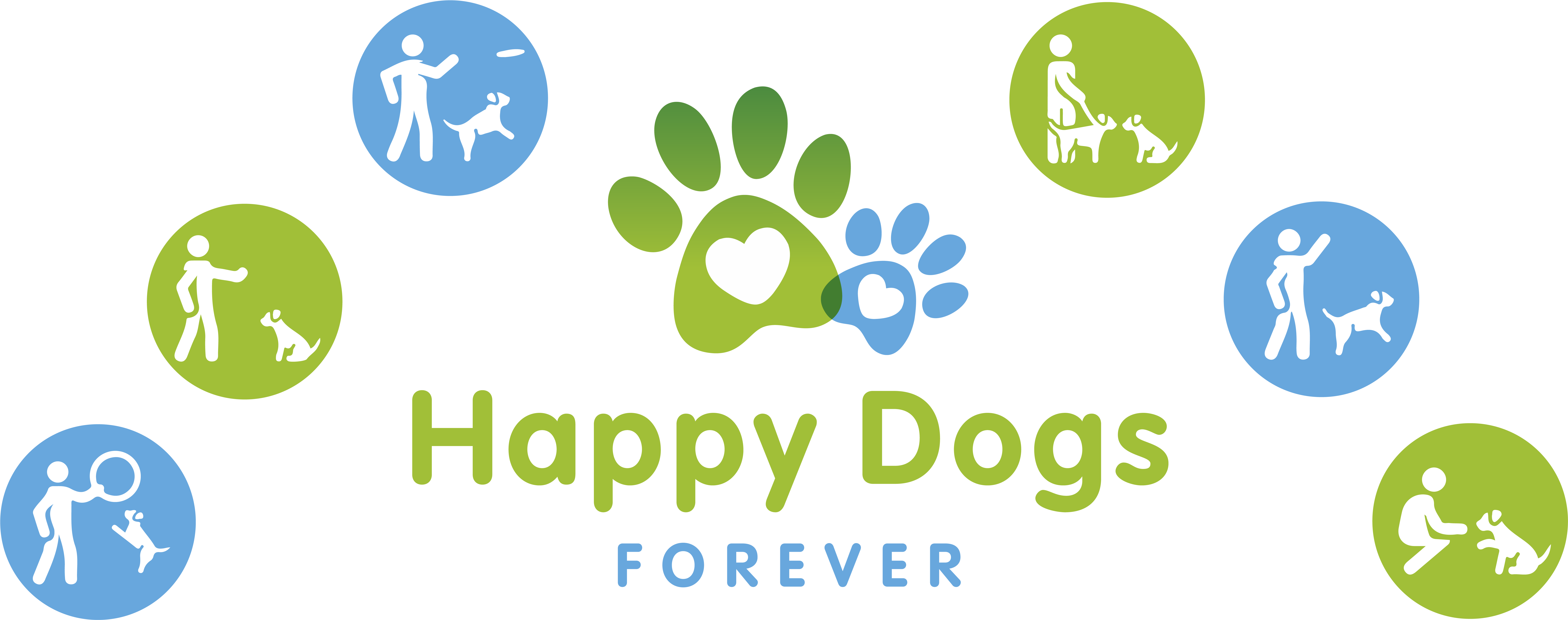 Welcome To Happy Dogs Forever - Circle Clipart - Large Size Png Image ...