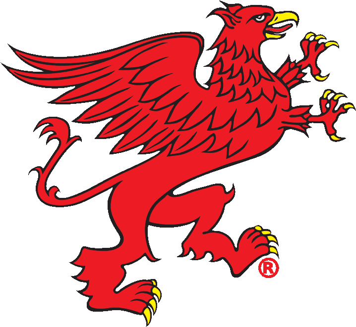 Griffin Free Png - Red Gryphon Clipart - Large Size Png Image - PikPng