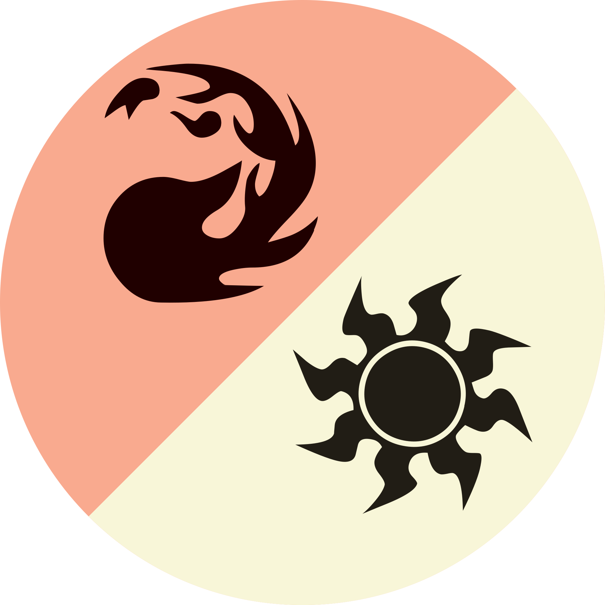 Mtg Black Mana Symbol Clipart - Large Size Png Image - PikPng