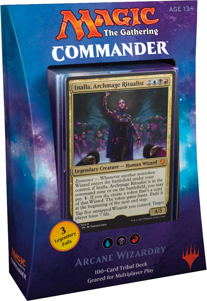 Magic The Gathering - Commander Mtg 2017 Decks Clipart - Large Size Png ...