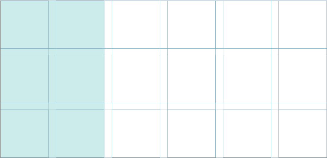 Spatial Zones Regions Layout Design Types Of Grids - Slope Clipart ...