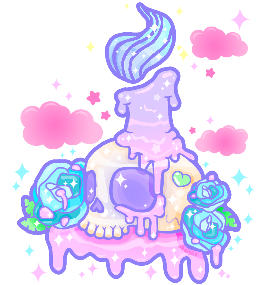 Download Gothic Tattoos Clipart Pastel Goth - Goth Pastel Transparent ...