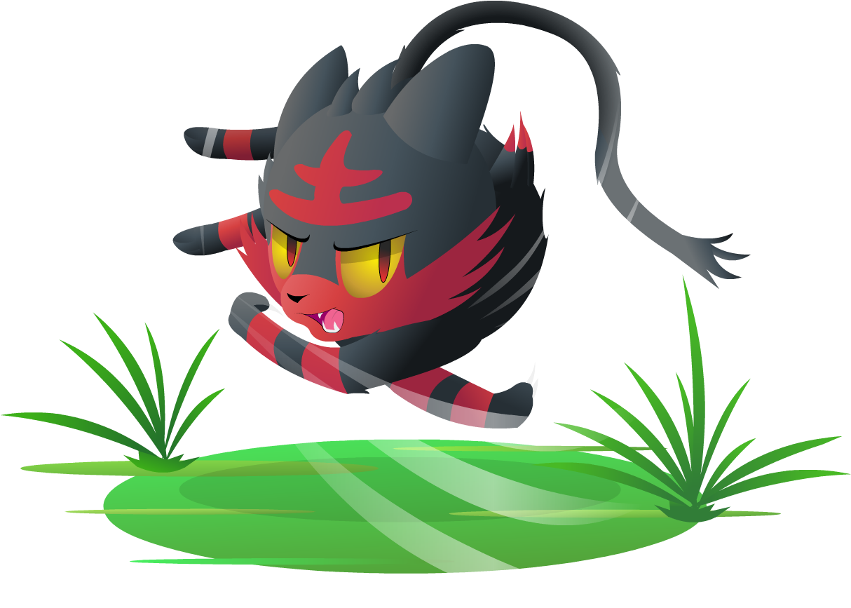 Litten - Illustration Clipart - Large Size Png Image - PikPng