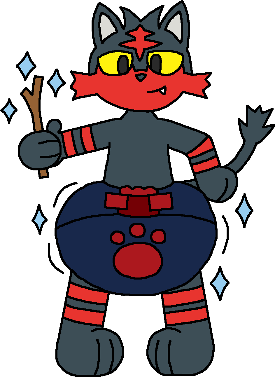 Desmond The Magic Litten - Cartoon Clipart - Large Size Png Image - PikPng