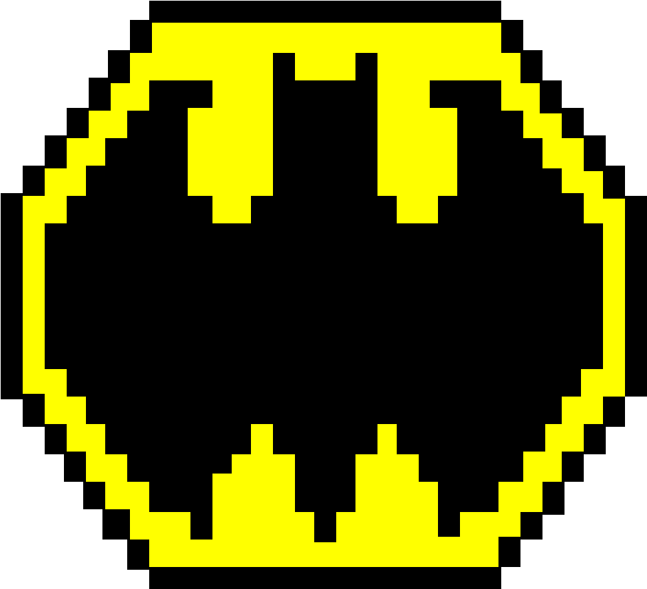 Bat Symbol - Koro Sensei Pixel Art Clipart - Large Size Png Image - PikPng