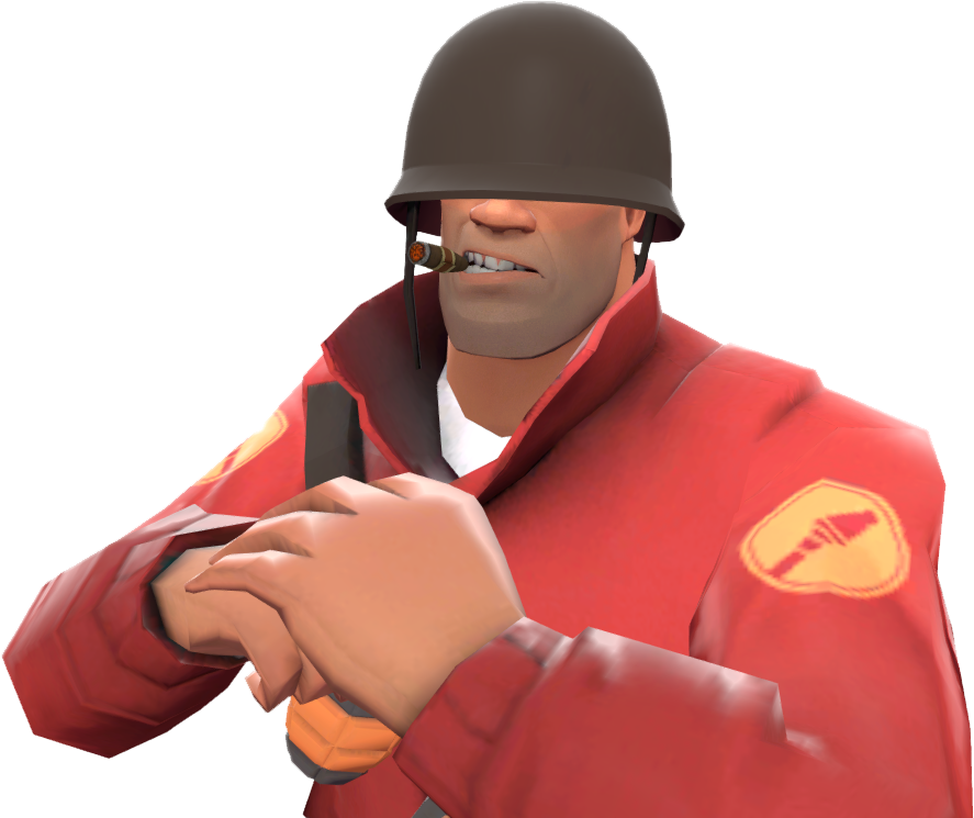 Maggots - Soldier Beard Tf2 Clipart - Large Size Png Image - PikPng