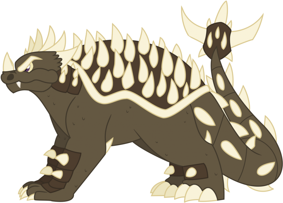 Anguirus - Illustration Clipart - Large Size Png Image - PikPng