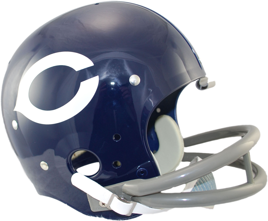 Chicago Bears Throwback Helmet Clipart - Large Size Png Image - PikPng
