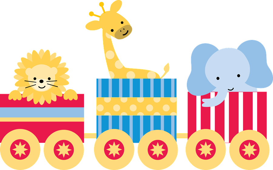 Circus Train Clipart 5 By Elizabeth - Circus Animal Train Clipart - Png ...