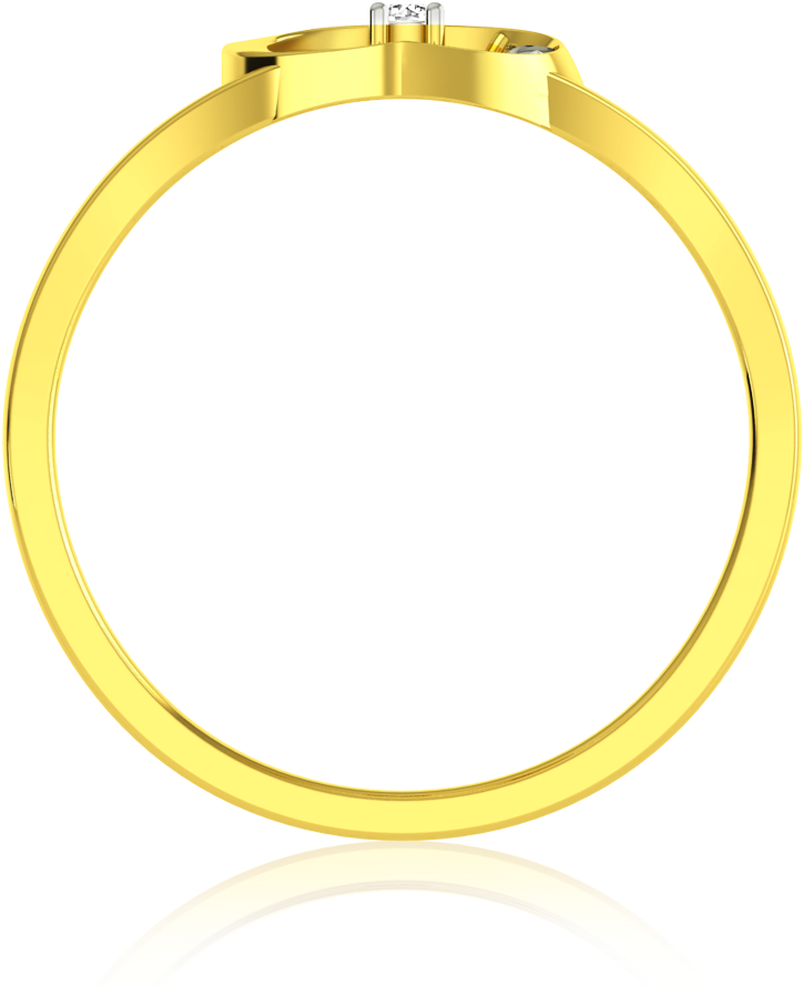 Download Rockrush 18k Yellow Gold Ring - Engagement Ring Clipart Png ...