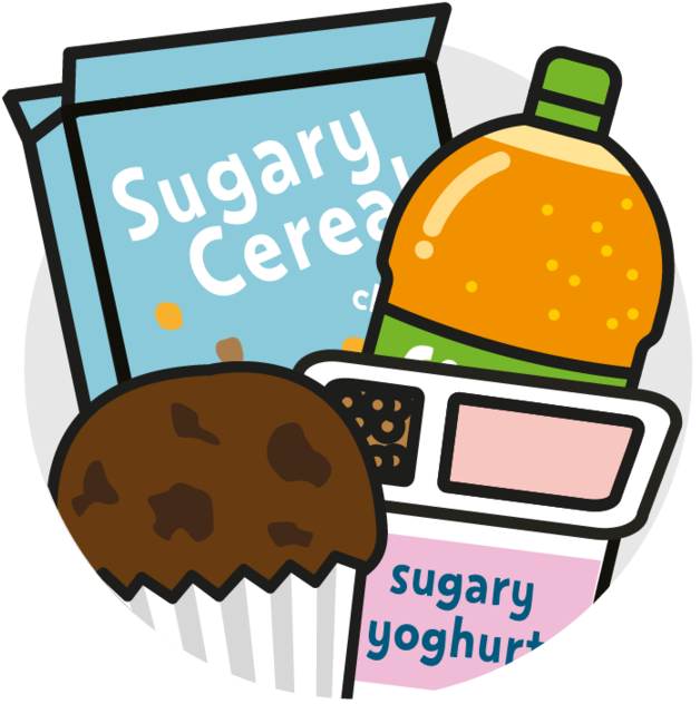 Unhealthy Foods For Kids Png Transparent Unhealthy - Food Clipart ...