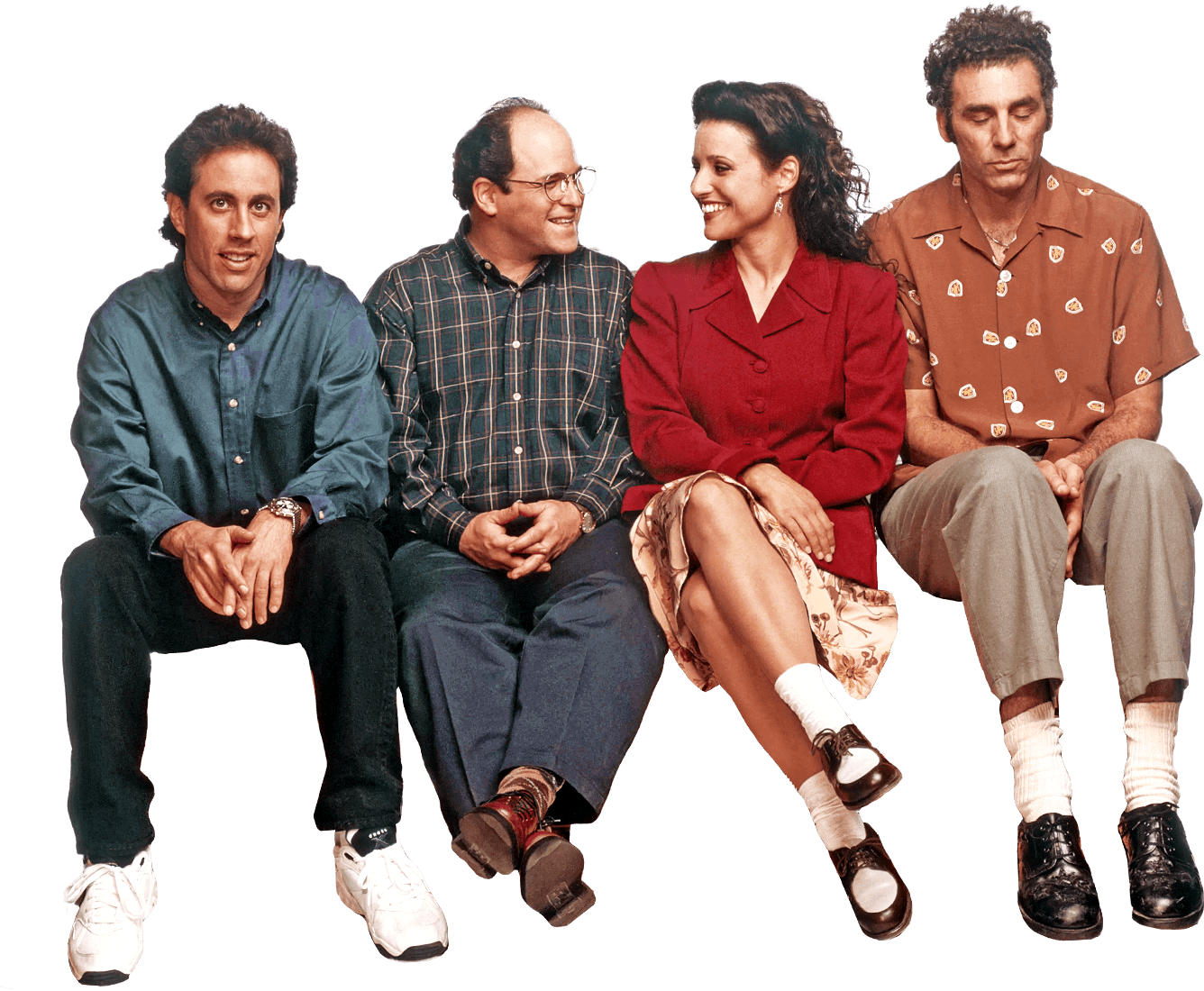 Seinfeld Cast - Best Seinfeld Clipart - Large Size Png Image - PikPng