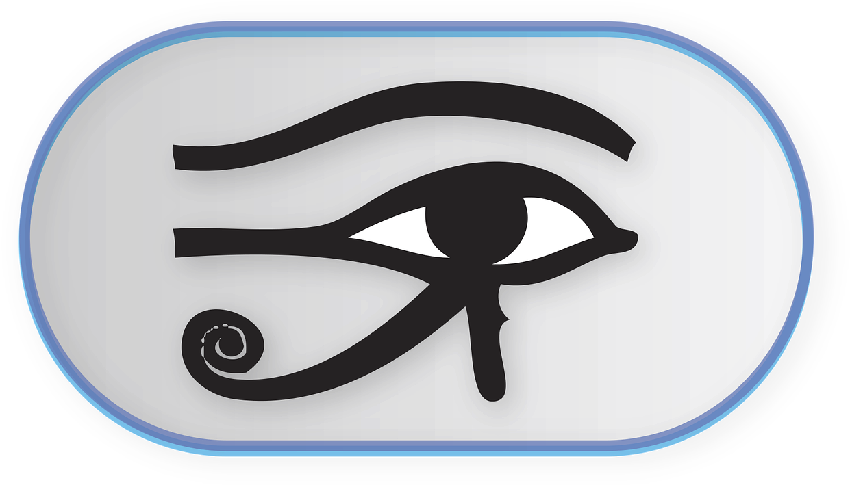 Eye Of Horus - Pineal Gland Symbol Clipart - Large Size Png Image - PikPng