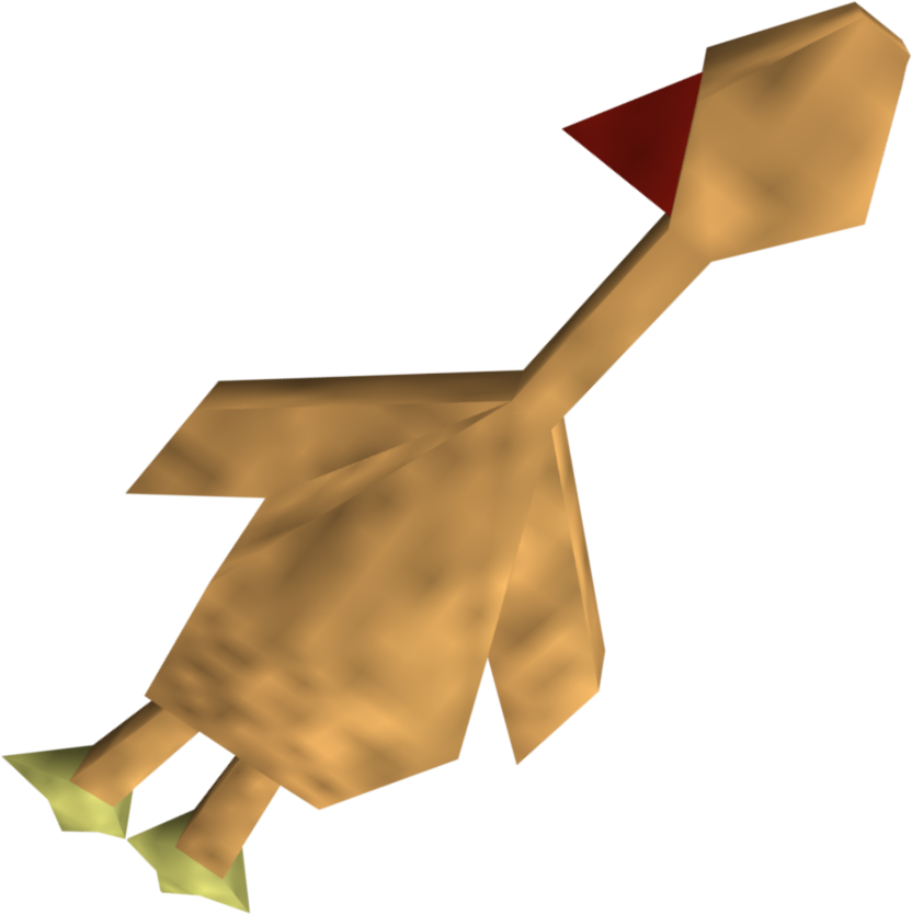 The Runescape Wiki - Rubber Chicken Runescape Clipart - Large Size Png ...