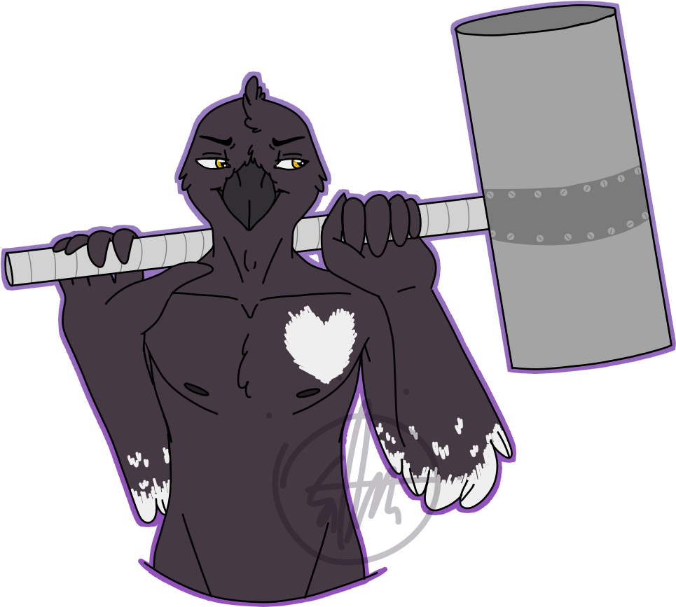 Swing That Ban Hammer - Cartoon Clipart - Large Size Png Image - PikPng