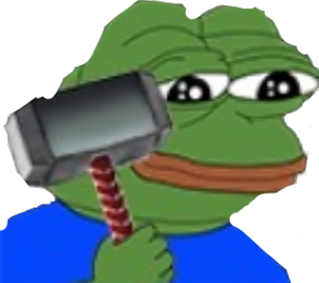 #pepe #banhammer #freetoedit - Feels Bad Man Clipart - Large Size Png ...