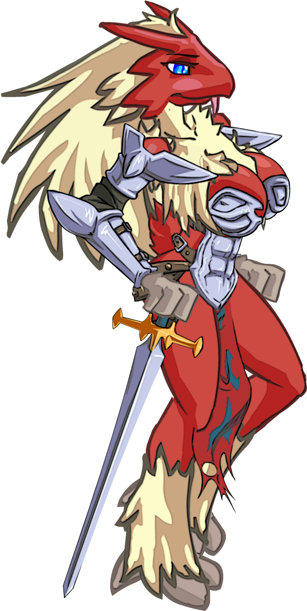 Blaziken Knight - Cartoon Clipart - Large Size Png Image - PikPng