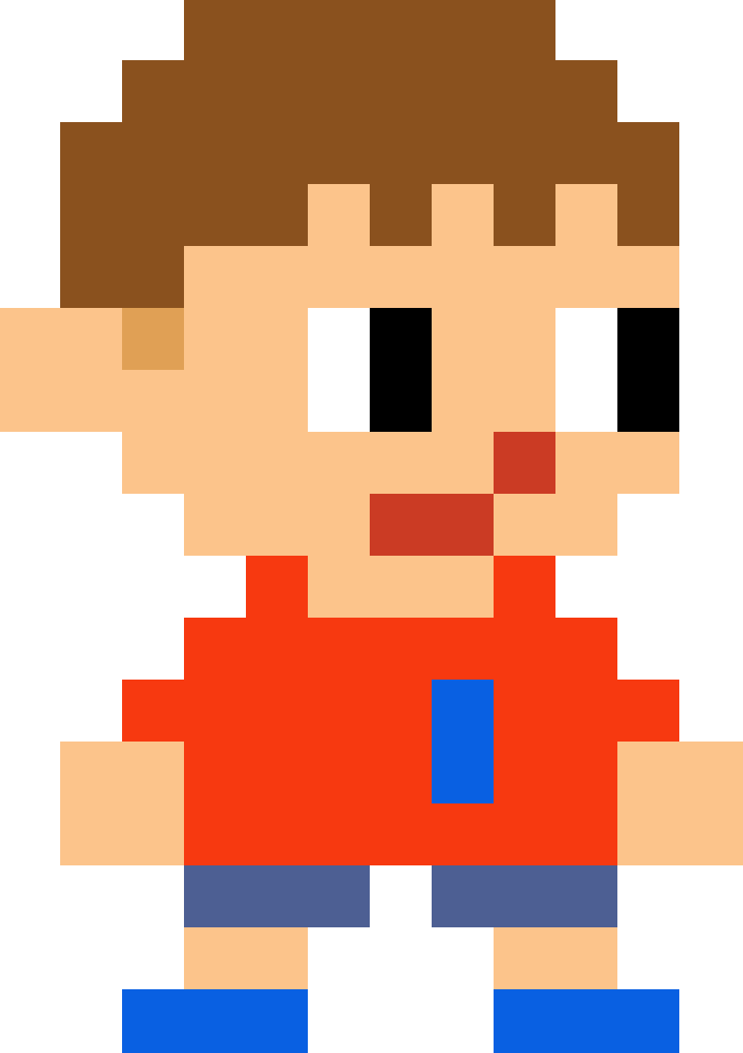 Mystery Mushroom Fantendo - Super Mario Maker Villager Sprite Clipart ...