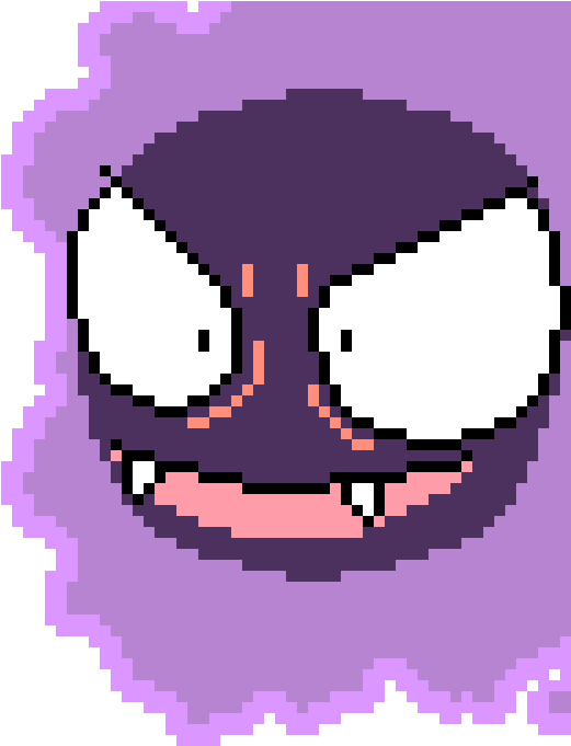 Gastly - Aesthetic Peach Png Clipart - Large Size Png Image - PikPng