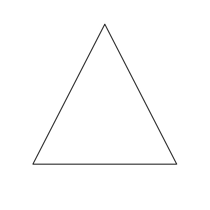 Triángulo Png - Triangle Clipart - Large Size Png Image - PikPng