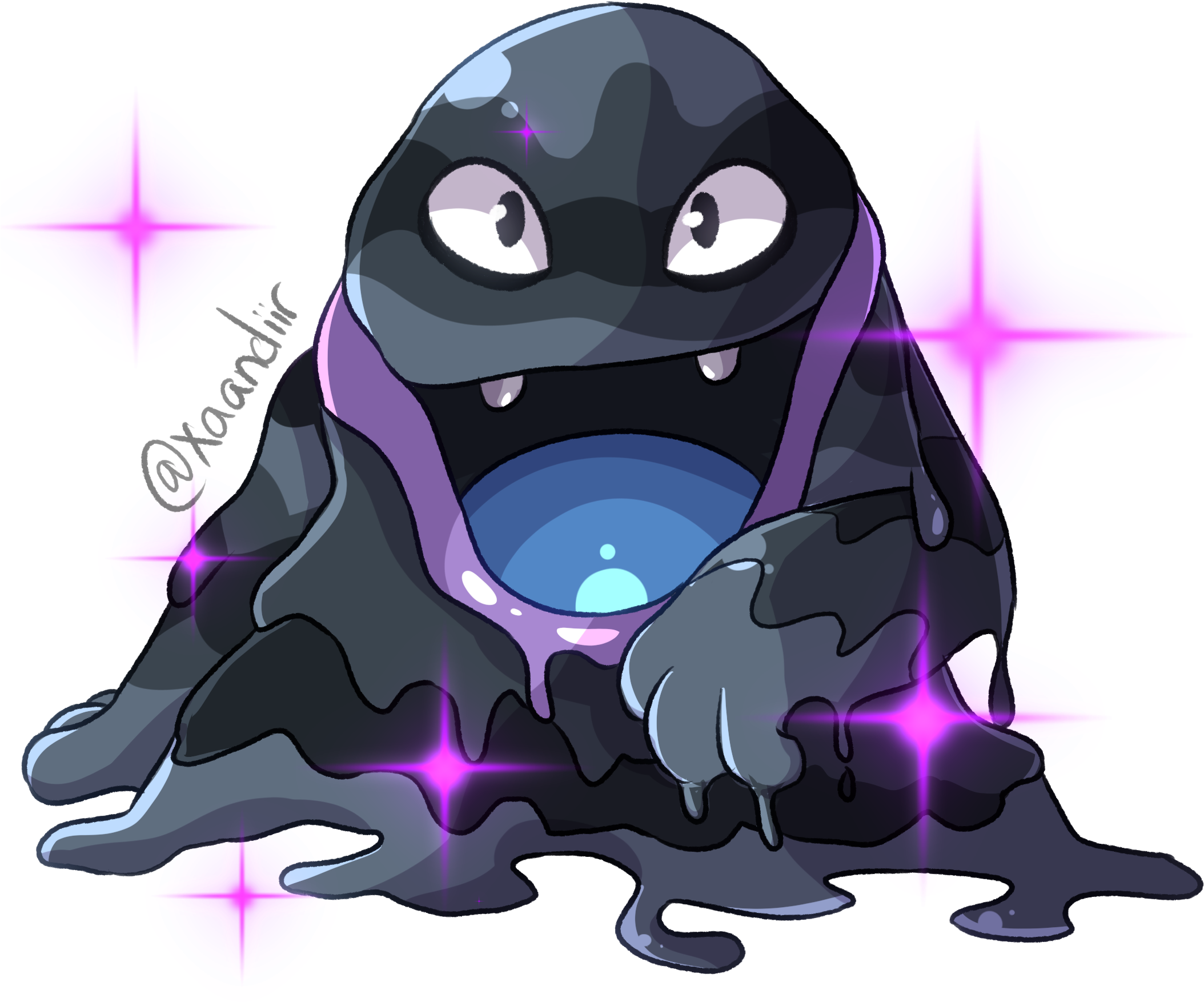 099, Gastly Clipart - Large Size Png Image - PikPng