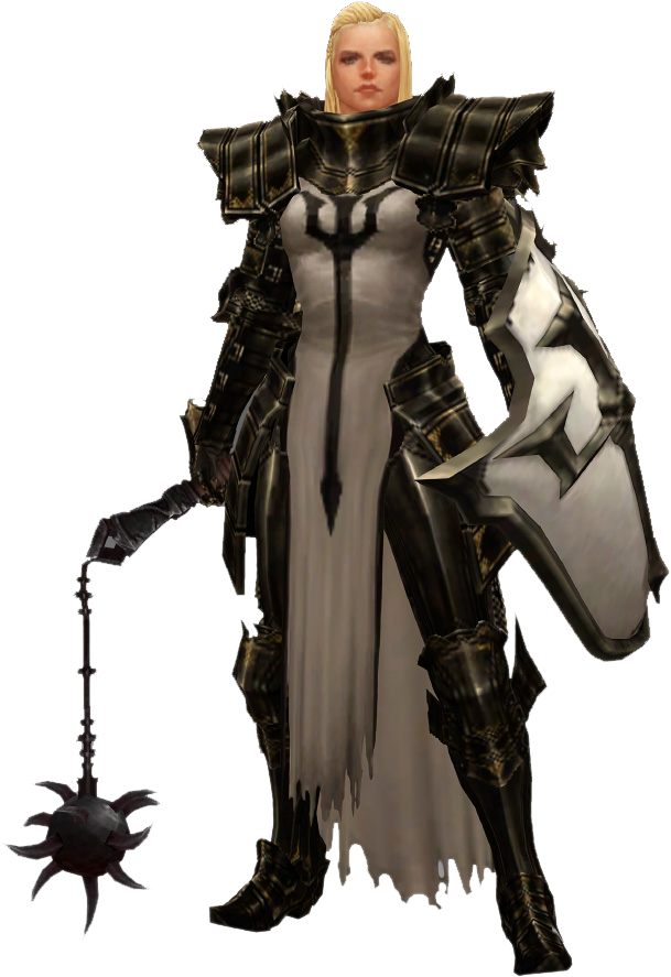 Diablo Female Crusader Cosplay Clipart - Large Size Png Image - PikPng