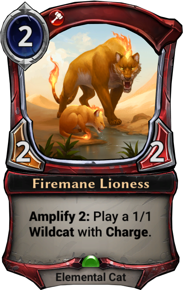 [defiance] Firemane Lioness - Eternal Card Game Defiance Spoilers ...