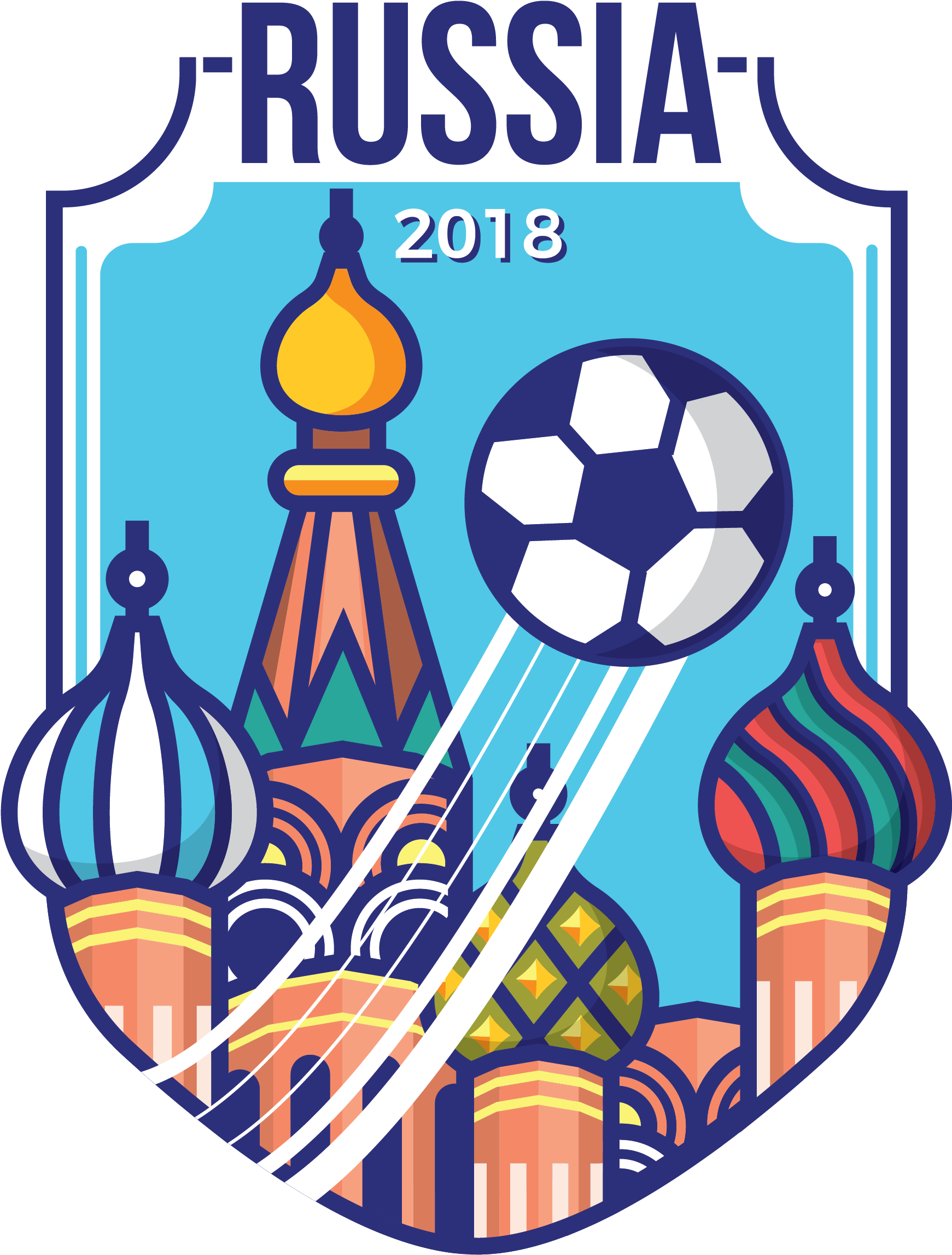 Russia 2018 Logo Png - World Cup 2018 Russia Logo Png Clipart - Large ...