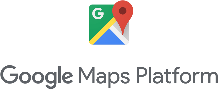 Download Google Maps Platform Lockup Vert - Google Maps Platform Logo Clipart Png Download - PikPng